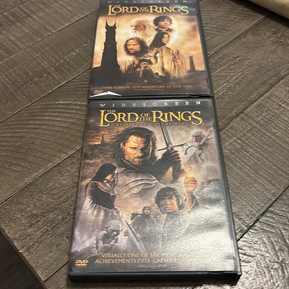 Lord of the Rings | Other | Lord Of The Rings Widescreen Dvds | Poshmark